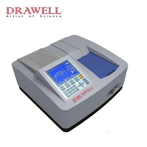 Drawell Spectrophotometer Device Uv Visible Spectrophotometer Double