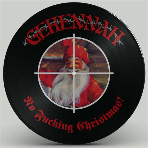 Gehennah “no Fucking Christmas ” Pic Ep Critical Mass Recordings