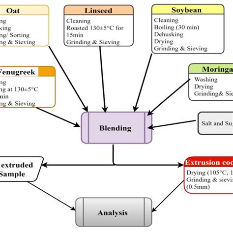 Flow Diagram Of Sample Preparation Download Scientific Diagram