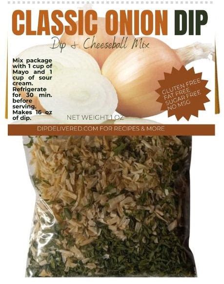 Ultimate Dip Assortment 10 Pack Gourmet Dip Mixes Gluten Free All