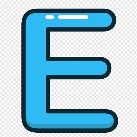 Blue Letter E Logo