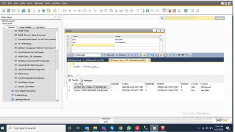 Find The Details Of The Udt User Defined Tables In Ivend After Integration From Sap
