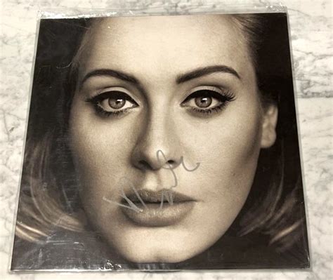 Lot Detail Adele Signed “25” Album Record Beckett Bas Authentication