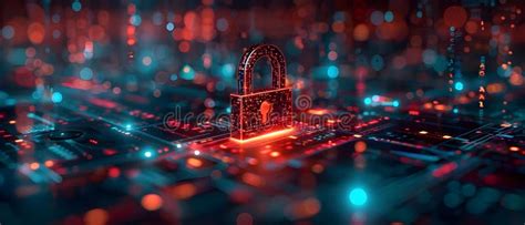 Digital Fortress Cybersecurity Shielding In The Virtual Realm Concept
