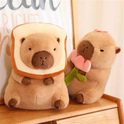 Capybara Plush Capybara Plush Toy Capybara Plush With Free Etsy Bonecos De Pelúcia Capivara