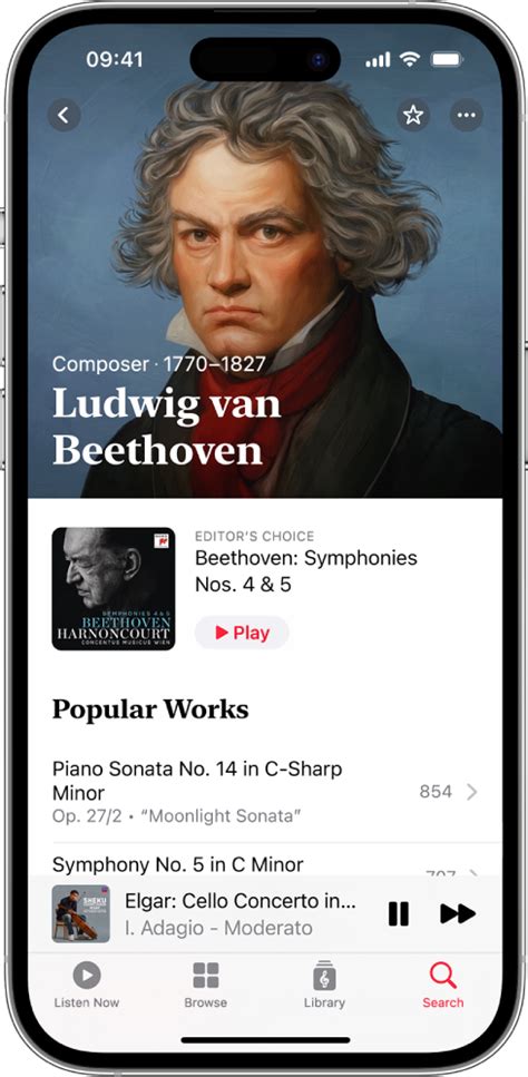 Find Music In Apple Music Classical Apple Support In