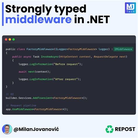 Basheer Mohammed On Linkedin How Can You Define Middleware In Asp Net