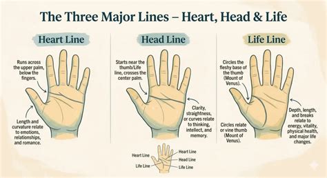 Basics Of Palm Reading Major Lines And Mounts For Absolute Beginners