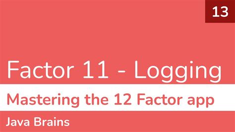 factor 11 logging youtube