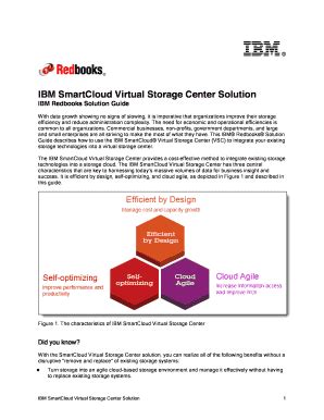 Fillable Online IBM SmartCloud Virtual Storage Center Solution Fax Email Print PdfFiller