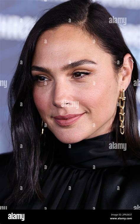 Los Angeles California Usa April 15 Israeli Actress And Model Gal