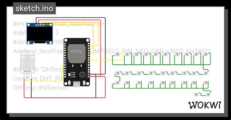 สอบปลายภาค Wokwi Esp32 Stm32 Arduino Simulator