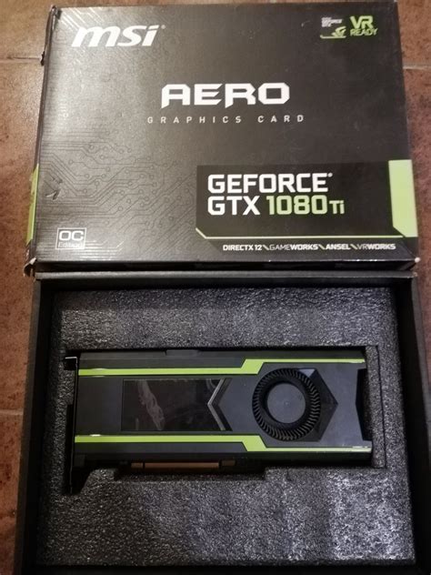 Msi Gtx Ti Aero Oc Gb Gddr X