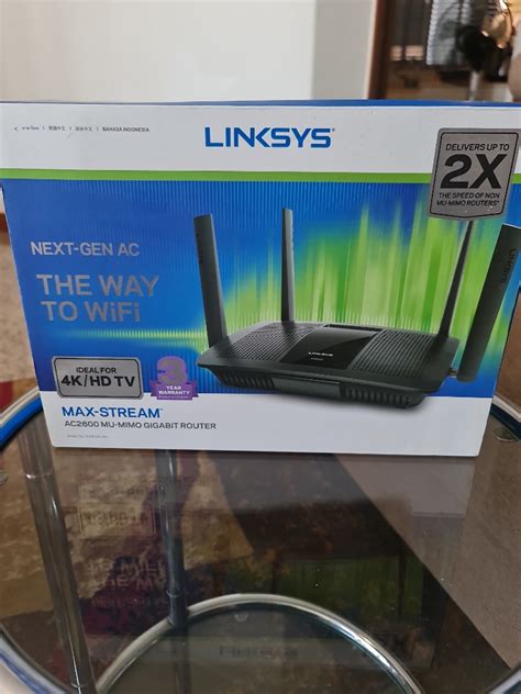 Linksys Ac2600 Router Computers And Tech Parts And Accessories Networking On Carousell