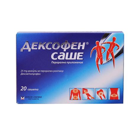 Дексофен Срещу болка в мускулите или ставите Subra