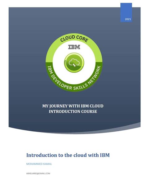 Entry 34 By Abnelarab For Study Guide For Introduction To Cloud And