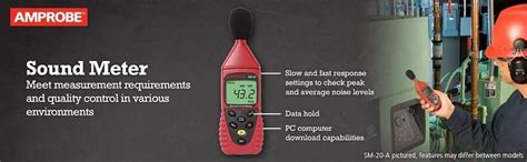 LCD Amprobe Sm Sound Measuring Apparatus Or Decimal Meter At Piece In Secunderabad