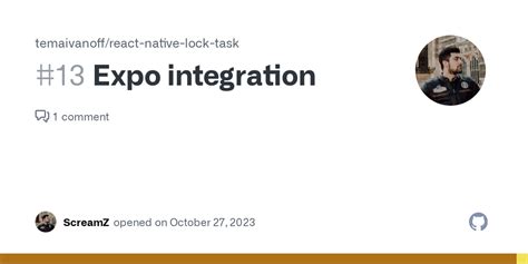 Expo Integration · Issue 13 · Temaivanoffreact Native Lock Task · Github