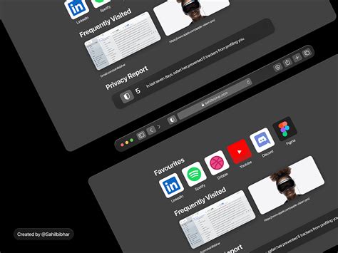 Apples Spatial Design For Safari Ui Design On Behance
