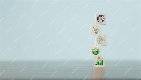 탄소배출권 개념으로 Net Zero 온실가스 배출 저감 신재생에너지 생산 등 이산화탄소 저감 운송 효율 향상 환경오염 저감 프리미엄 사진