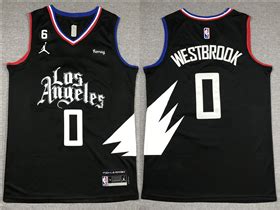 Los Angeles Clippers 0 Russell Westbrook 2022 23 Black Statement