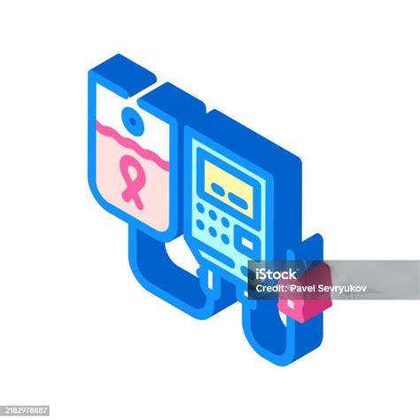 화학 요법 암 치료 아이소 메트릭 아이콘 벡터 일러스트 레이 션 3차원 형태에 대한 스톡 벡터 아트 및 기타 이미지 3차원 형태 X 레이 관해 의술 Istock
