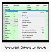 Javascript Obfuscator Decode - Javascript Obfuscator