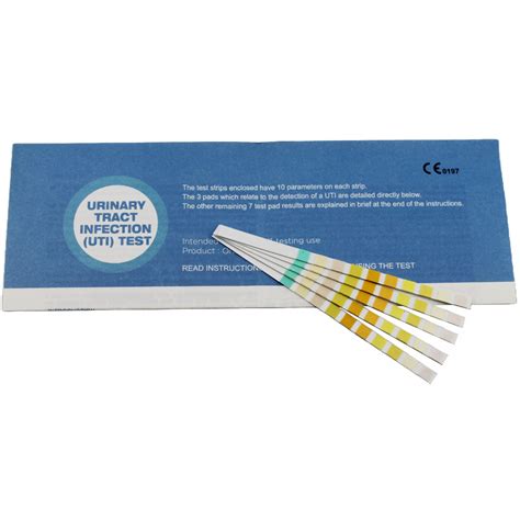 Urine Infection Test Strips Uti Cystitis Dipstick Testing Kit 10 Tests Home Health Uk