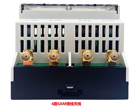 Modbus TCP Four Channel High Frequency Industrial RFID Reader Precision Tool Automatic