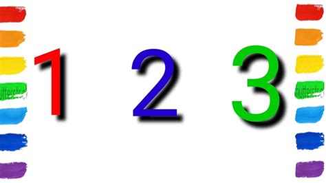 Counting 1 To 10 Read And Write Numbers One Two Three Numbers 123 In English Ycy Creations
