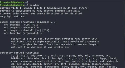 linux 瑞士军刀 busybox 实用工具 个人文章 segmentfault 思否