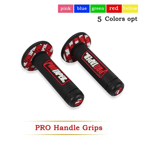 Protaper 오토바이 용 핸들 그립 젤 브레이크 그립 범용 더트 핏 자전거 레이싱 Atv 도로 모토 크로스 핸들 바 그립 커버