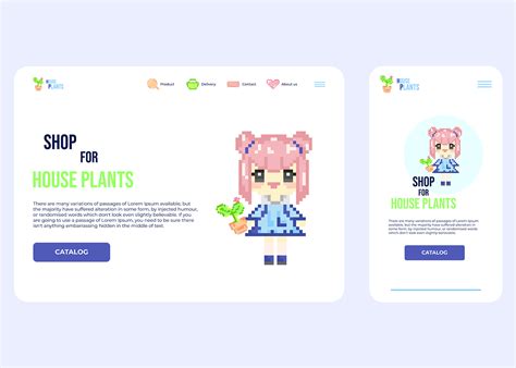 Website And App Page Design In Pixel Art Style On Behance