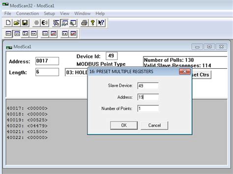 test modbus master terminály pro pc 5 modscan32 automatizace hw cz