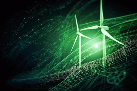 Premium Ai Image Ai Generative Sustainable Green Technology Background