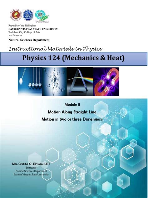 Module Ii Phys 124 Pdf Acceleration Velocity