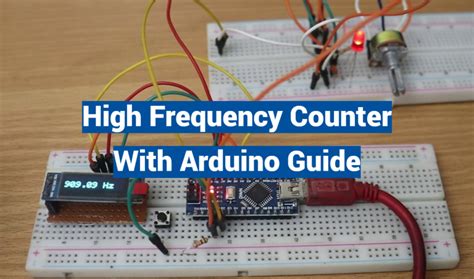 High Frequency Counter With Arduino Guide Technetron Electronics