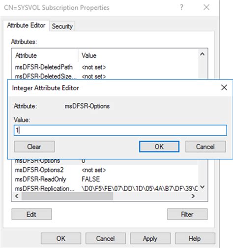 non authoritative and authoritative sysvol restore dfs replication rebeladmin