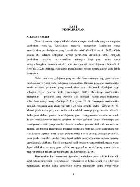 Ptk Ppg Bab 1 Pbl Pdf