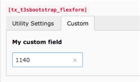 Typo3 Extension T3sbootstrap Extend Flexforms