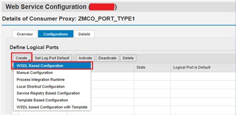 Web Services Consumer Proxy Sapcodes