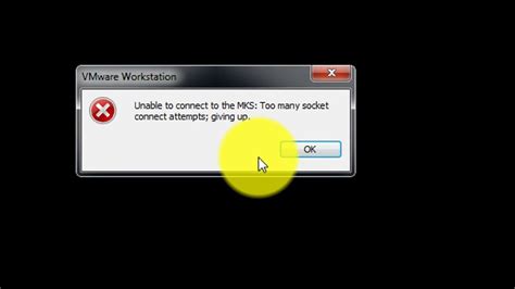 Solución Error Unable To Connect To The Mks En Vmware Workstation Pro