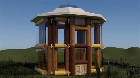 Artstation Minecraft Concept House