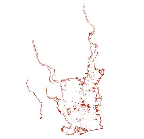 Extracting Polygon Boundaries From Shapefiles Consisting Of Many Vertex
