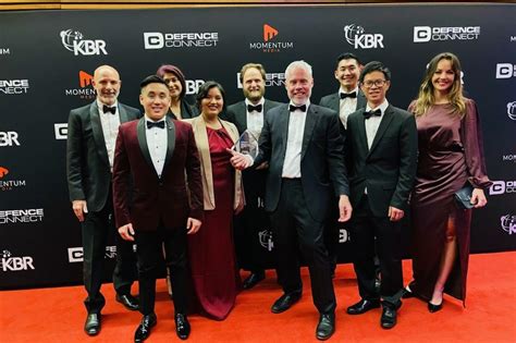 Benjamin Eggleton Wins The Academic Of The Year At The Australian Defence Industry Awards 2022