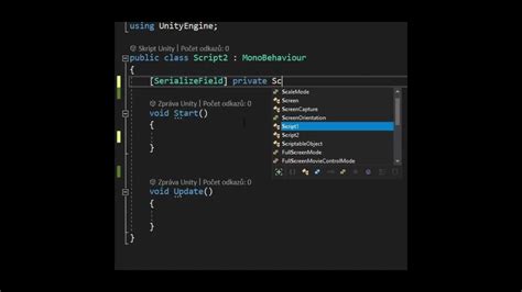 Unity C Access Variable From Another Script Youtube