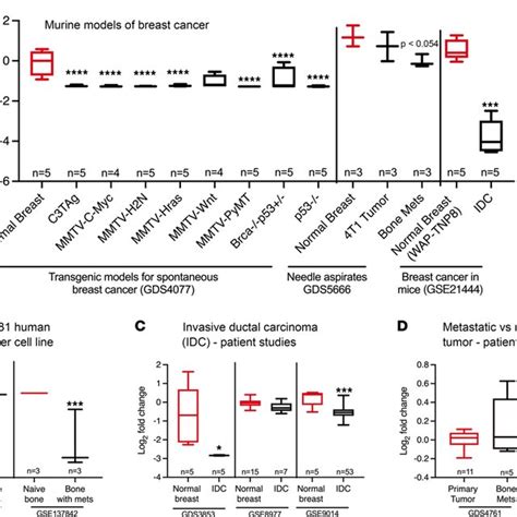 microarray analyses of publicly available data sets for the expression