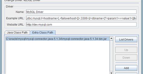 Techie Architect Configure Squirrel Sql To Connect To Mysql