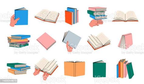 책 더미 교육용 교과서 더미 폐쇄 및 공개 도서 문학 사전 백과 사전 기획자 벡터 그림 0명에 대한 스톡 벡터 아트 및 기타 이미지 Istock