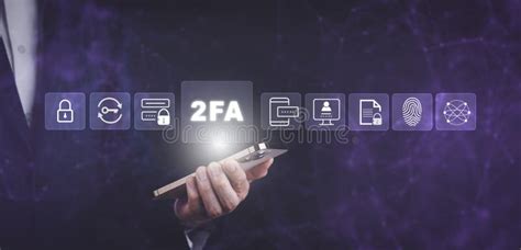 Smartphones Online With Cybersecurity Privacy Protect Data 2fa Internet Network Security